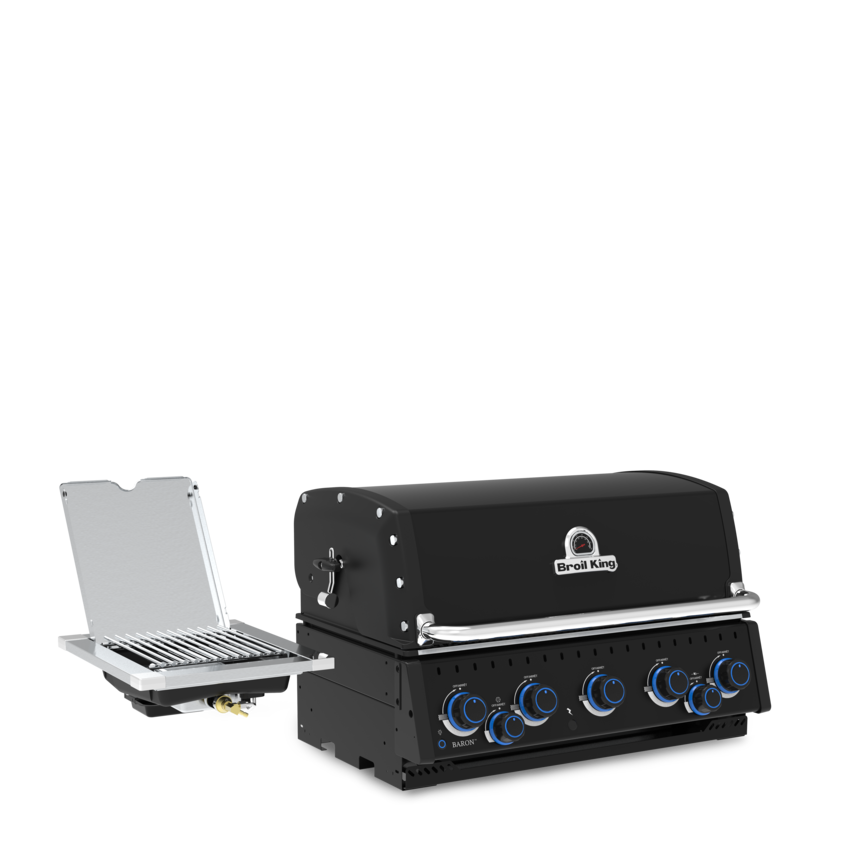 Broil King Baron 590 IR Shadow BI-32 propane | BBQ encastrable - BBQ ...